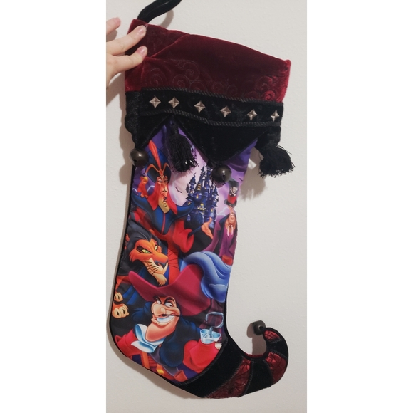 Disney | Holiday | Rare Disney Villains Christmas Stocking | Poshmark